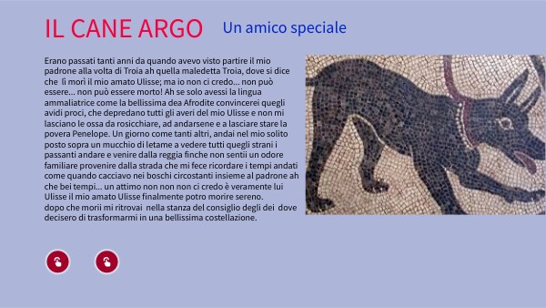 cane Argo | Genially