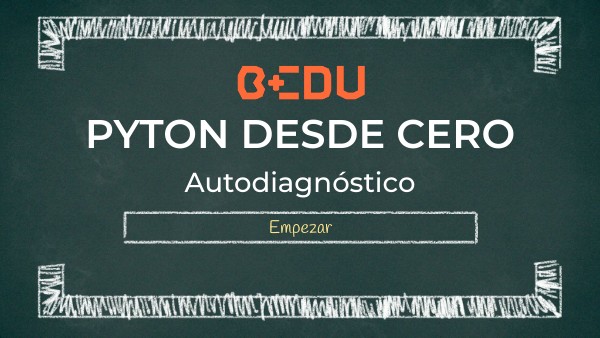 PYTHON DESDE CERO
