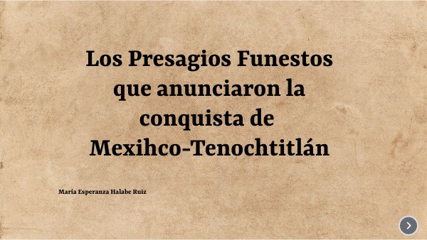 Presagios Funestos | Genially