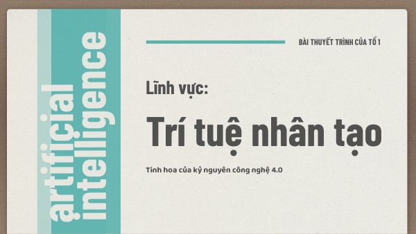 Trí tuệ nhân tạo AI | Genially