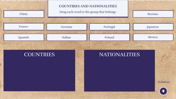 Country and Nationality