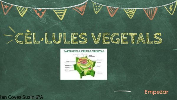 /PRESENTACIÓ DE LA CÈL-LULA VEGETAL | Genially