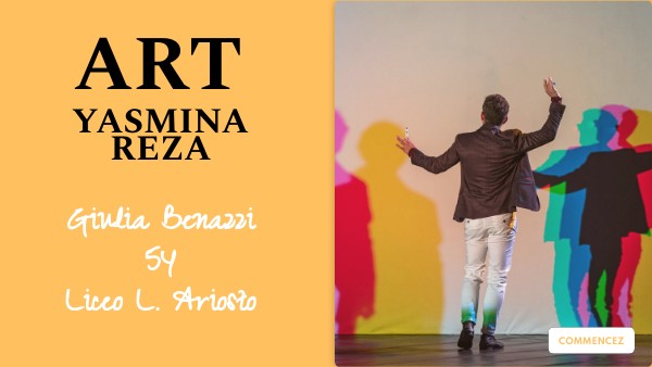 Art, Yasmina Reza | Genially
