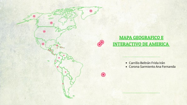 MAPA AMÉRICA | Genially