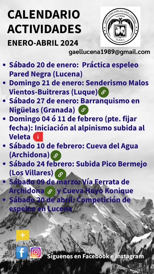 ACTIVIDADES GAEL ENE-ABR 2024 | Genially