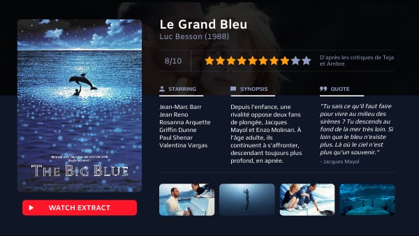 Le grand Bleu | Genially
