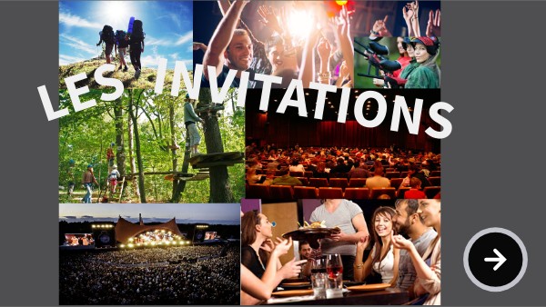 LES INVITATIONS