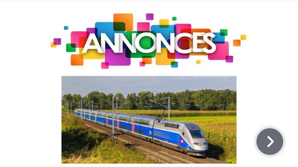 Annonces Le train 1