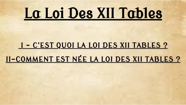 La Loi Des XII Tables de #@Martinthe best et Madia