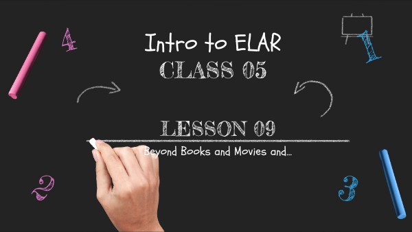 Intro to ELAR 24_CLASS 5