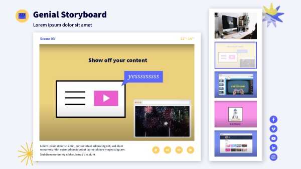 GENIAL STORYBOARD GUIDE