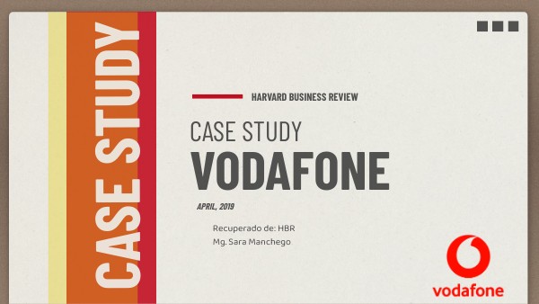 CASO VODAFONE UNMSM | Genially