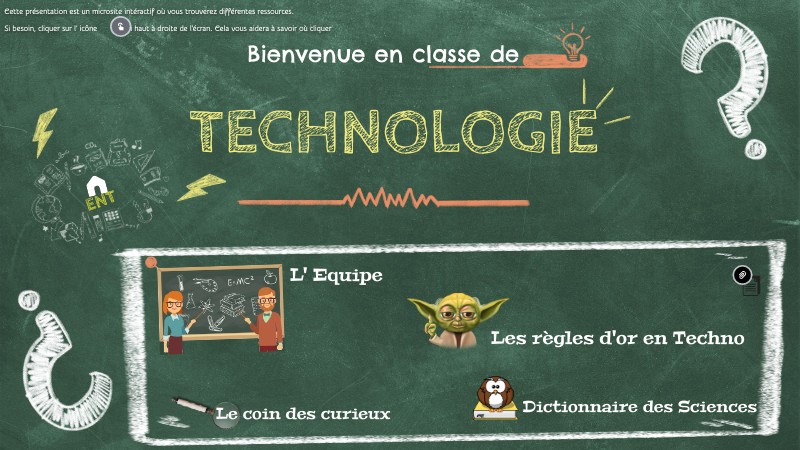 Rentrée Techno 2022-2023 | Genially