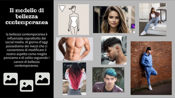 l'ideale di bellezza contemporanea | Genially