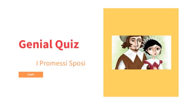 GENIAL QUIZ I PROMESSI SPOSI