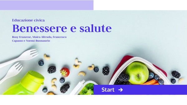 Benessere e salute | Genially