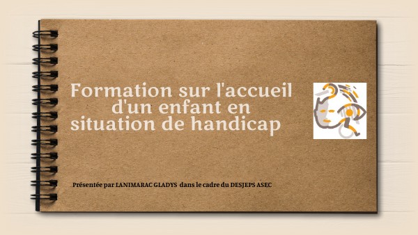 Formation Handicap | Genially