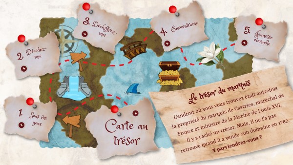 Chasse au trésor 1°9 Fin d'année