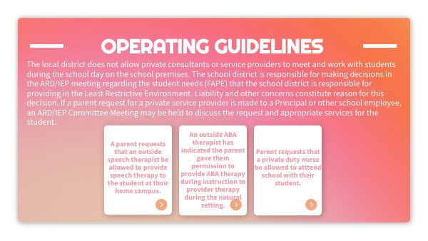Operating Guidelines | Genially