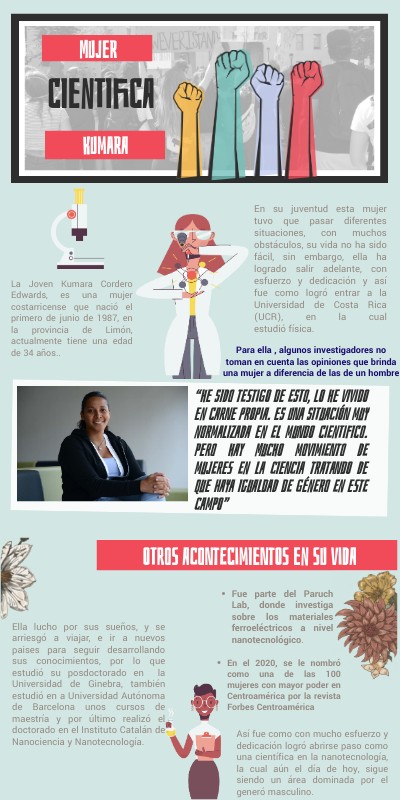 Mujer científica | Genially