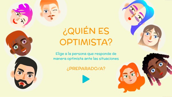 ¿QuIén es optimista?