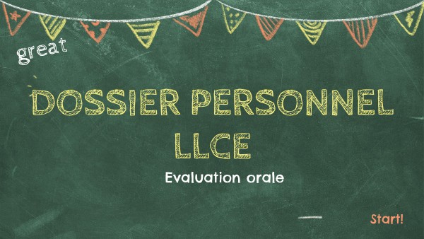 ANIMATED PRESENTATION : ORAL LLCE | Genially