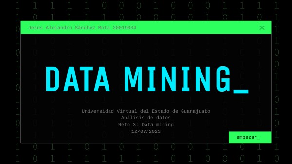 DataMining | Genially