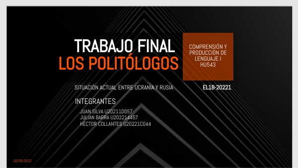 PROYECTO FINAL UNIVERSITARIO BLOQUES | Genially