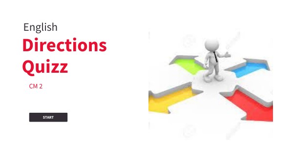 Directions QUIZ | Genially