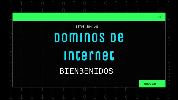 presentación dominios de internet | Genially