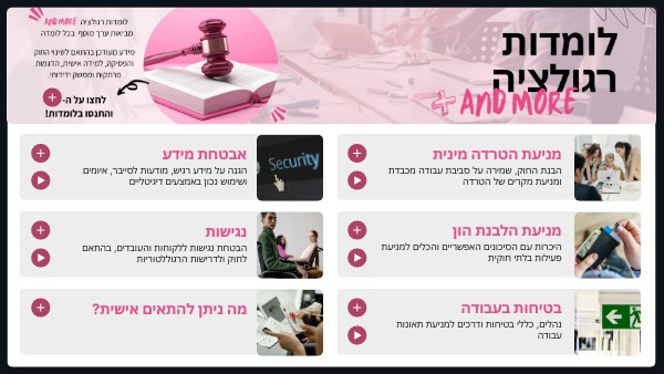 Copy - T.MORE Regulation | Genially