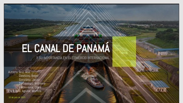 Canal de Panamá | Genially