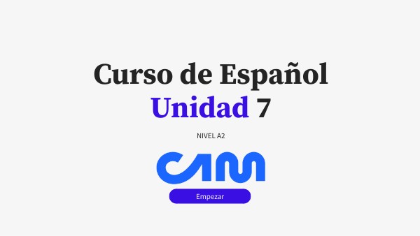 Unidad 7 | Genially