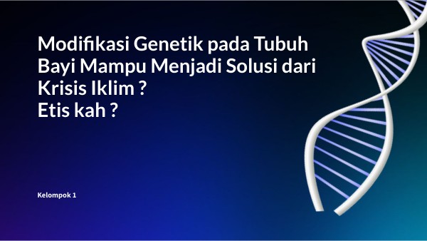 Rekayasa Genetika | Genially