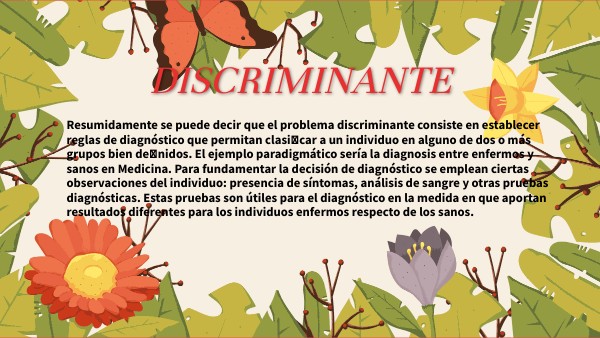 DISCRIMINANTE