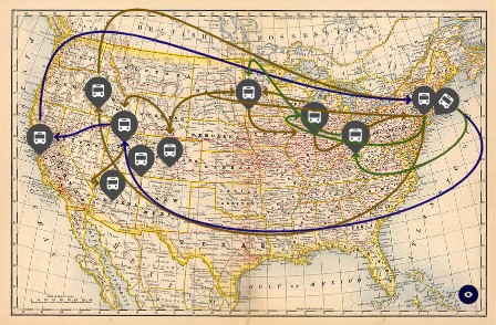 LLCE Moon Palace, map | Genially