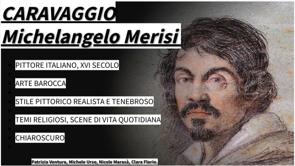 CARAVAGGIO | Genially