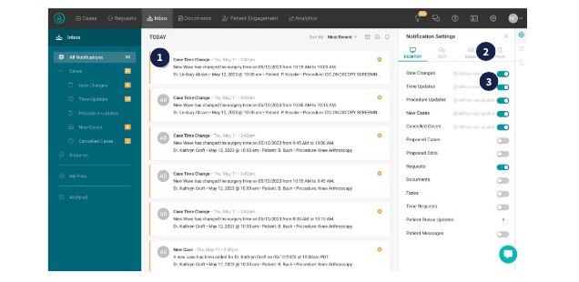 Case Coordination - Inbox
