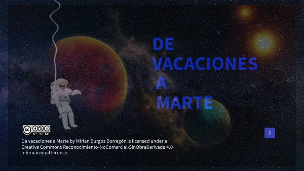 DE VACACIONES A MARTE | Genially