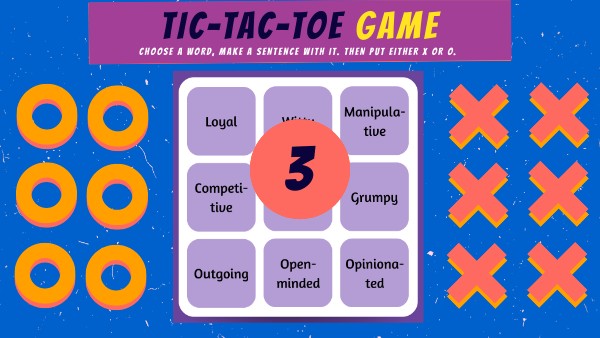 TIC-TAC-TOE GAME. B2.1. L3 | Genially