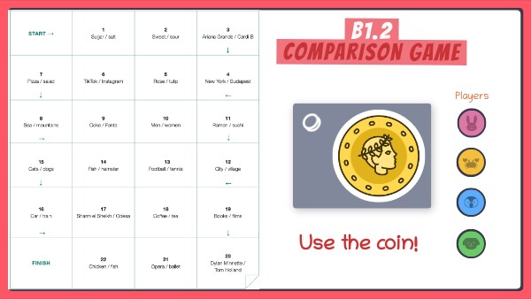 BOARD GAME. B1.2. L11 | Genially