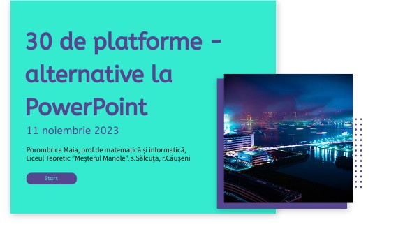 30 de platforme - alternative la PowerPoint | Genially