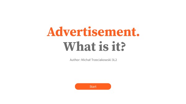 Advertisement | Genially