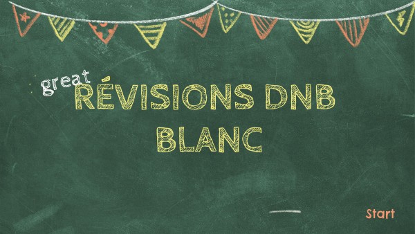 A réviser pour le DNB