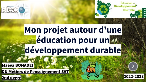 PROJET EDD B.MAEVA | Genially