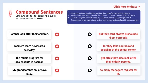 Compound Sentences | Genially