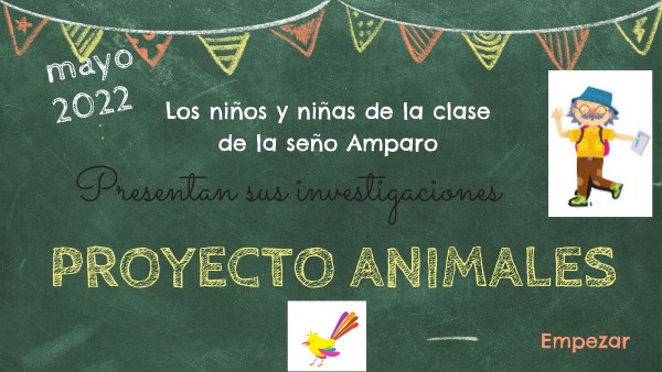 Proyecto animales 3 años | Genially