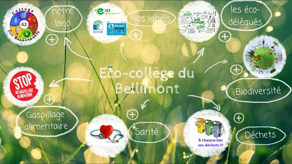 Eco-collège du Bellimont | Genially