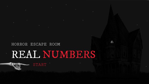Real Numbers Escape Room | Genially