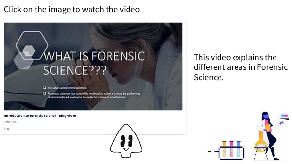 Areas of Forensic Science